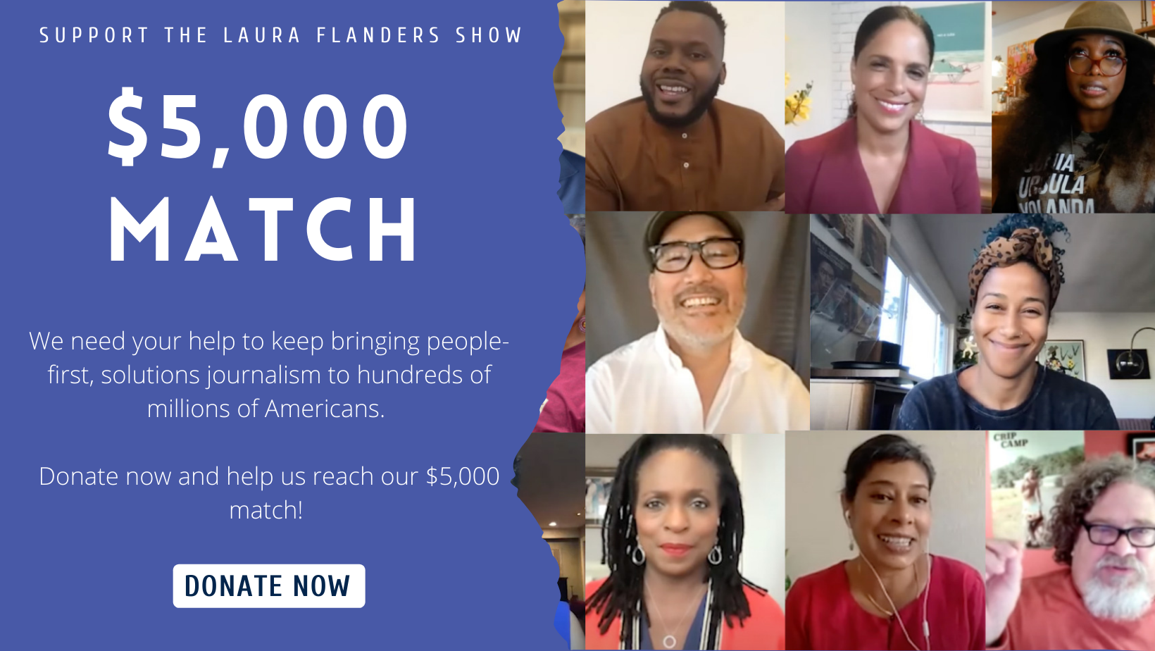 Donate - The Laura Flanders Show